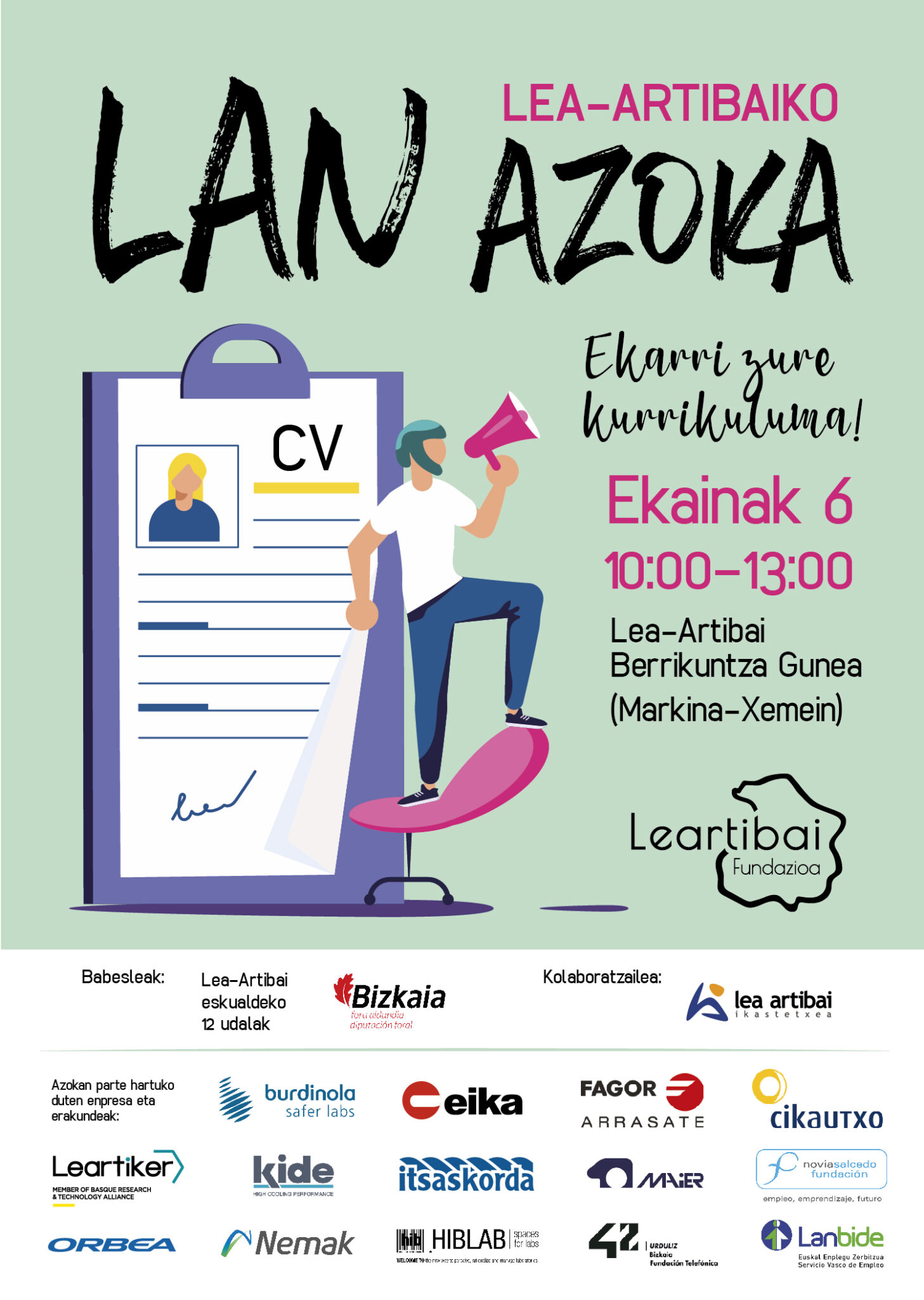Lan Azoka de Lea-Artibai – Leartibai Fundazioa